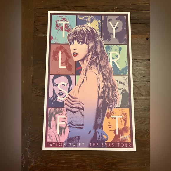 Art | Taylor Swift Eras Tour Vip Poster | Poshmark